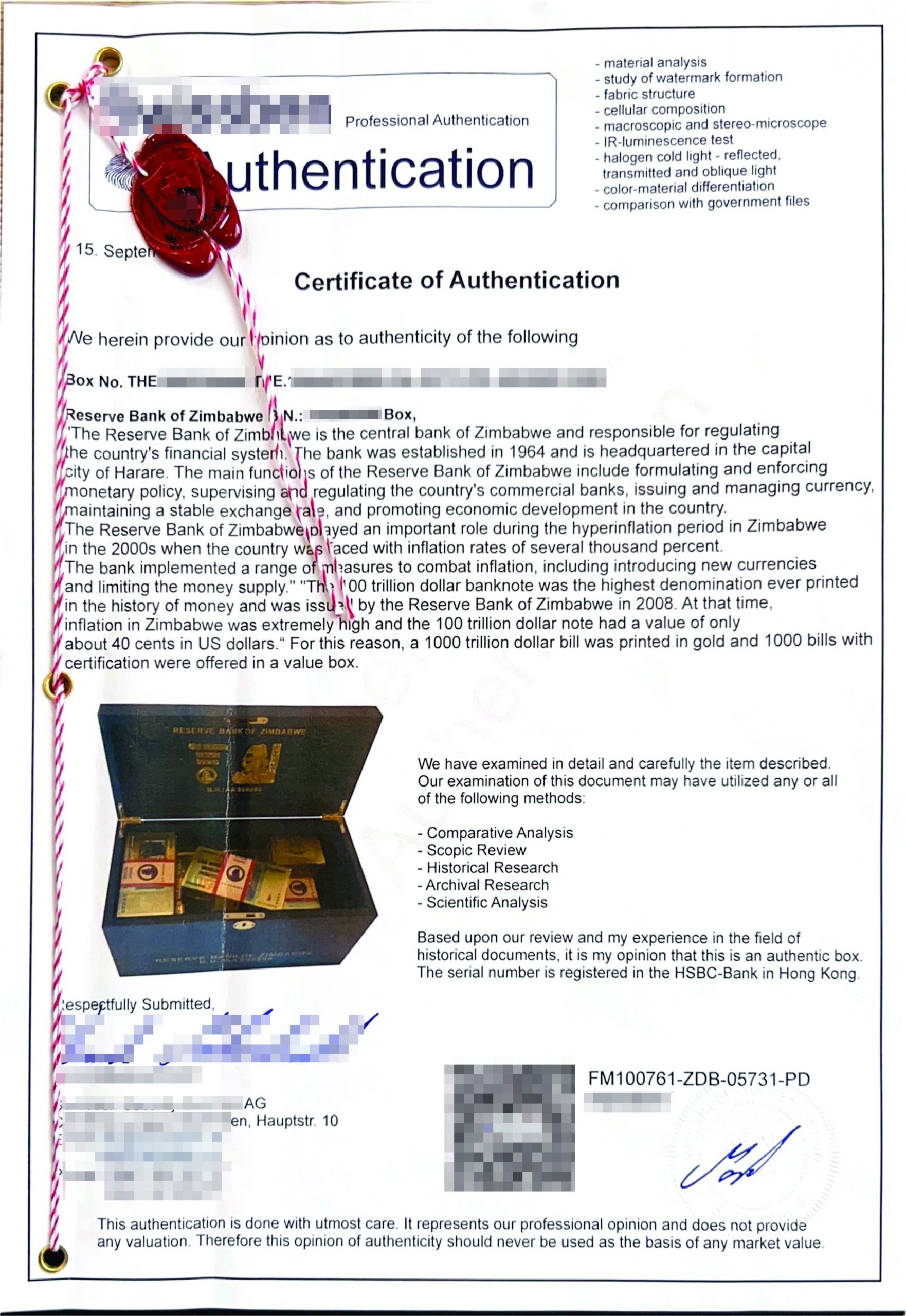 HISTORICAL ASSETS - Dan Lipman and Associates